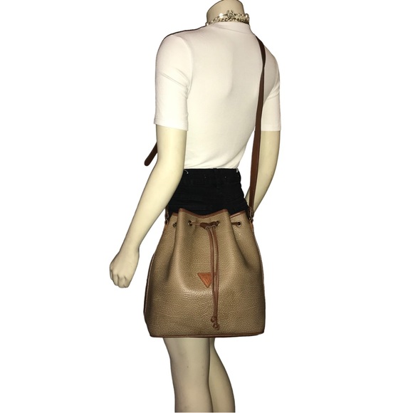 Guess | Bags | Vintage Guess Bucket Bag | Poshmark